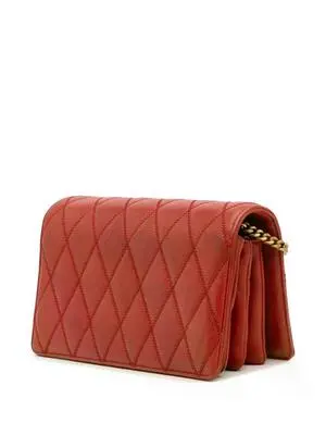 Saint Laurent Pre-owned 2019 Diamond Quilted Lambskin Angie Chain Bag