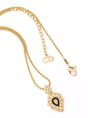Dior 1980s Statement Pendant Necklace