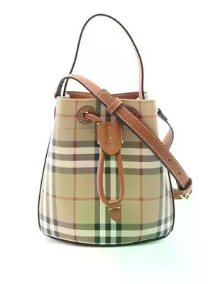Burberry Check Bucket Bag