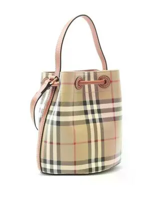 Burberry Check Bucket Bag