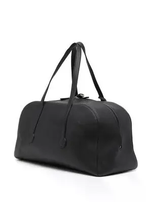 THE ROW Gio Duffle Full-grain Leather Weekend Bag