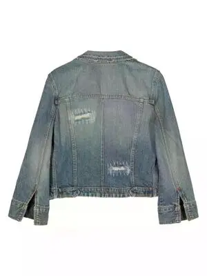 Dolce & Gabbana 2000s Distressed Denim Jacket