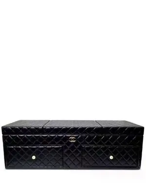 Chanel 2010 Diamond-quilted Jewellery Box