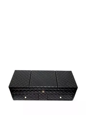 Chanel 2010 Diamond-quilted Jewellery Box