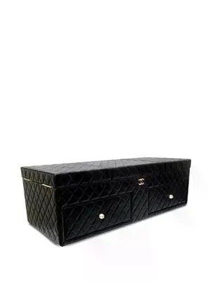 Chanel 2010 Diamond-quilted Jewellery Box