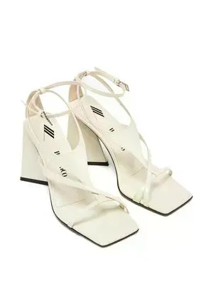 Attico Square-toe Heeled Sandals