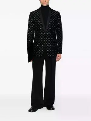Dolce & Gabbana 2000s Checkered Blazer