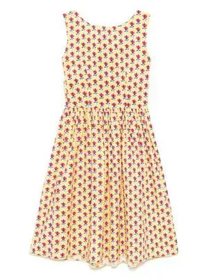 Prada Floral-print Dress