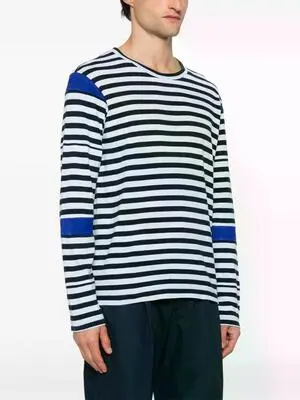 Comme Des Garçons 2000s Striped-pattern T-shirt