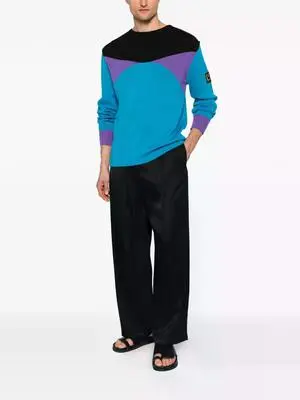 Versace 2000s Colour-block Sweater