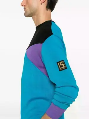 Versace 2000s Colour-block Sweater