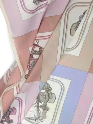 Hermès 2020s Graphic-print Scarf