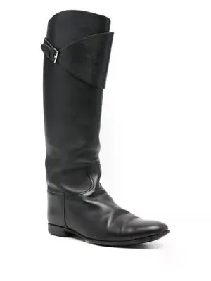 Hermès 2000s Leather Boots