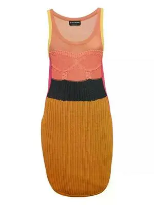 Sonia Rykiel Paris Colour-block Knit Dress