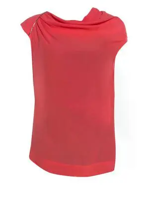 Escada Silk High-low Hem Top