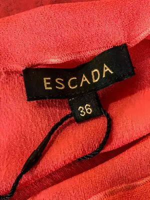 Escada Silk High-low Hem Top