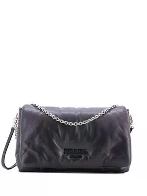 Prada Padded Leather Shoulder Bag