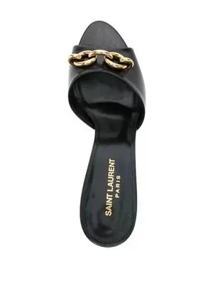 Saint Laurent 95mm Le Maillon Sandals