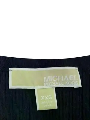 Michael Kors Vintage Ribbed-knit Tank Top - Blue