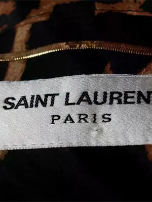 Saint Laurent Leopard-print Blouse