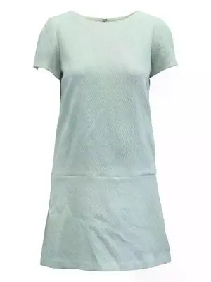 Alice + Olivia Textured Short-sleeved Dress