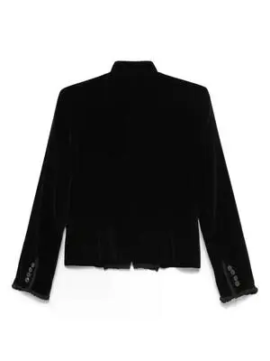 Saint Laurent 2010s Velour Jacket