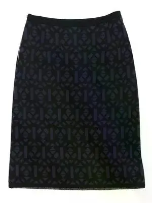 Marni 2000s Geometric-pattern Skirt