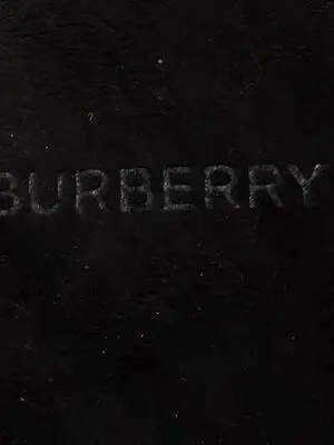 Burberry Leather Logo Iphone Case