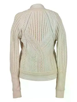 Gianfranco Ferre Cable-knit Cardigan