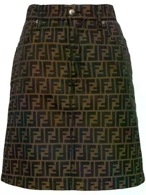 Fendi Logo Skirts