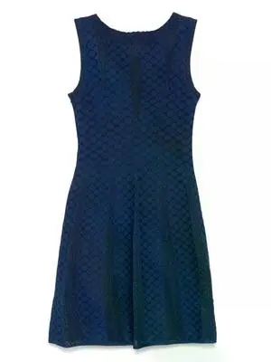 Alaïa 2000s Semi-sheer Panels Midi Dress