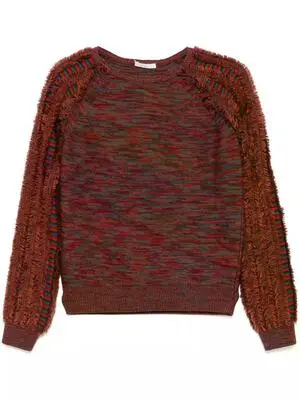 Chloé Tasseled Rusted Ochre Jumper