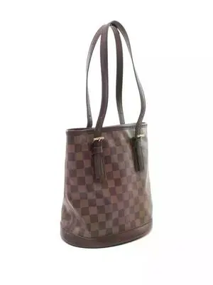 LOUIS VUITTON 2000 Damier Ebene Tote Bag
