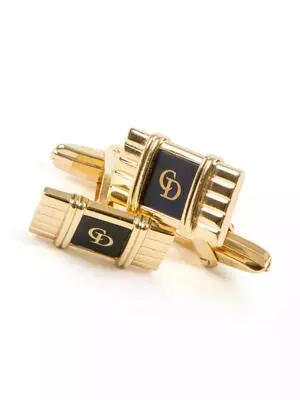 Dior 1990s Cd-logo Cufflinks
