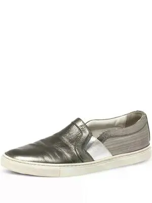 LANVIN Leather Slip-on Sneakers