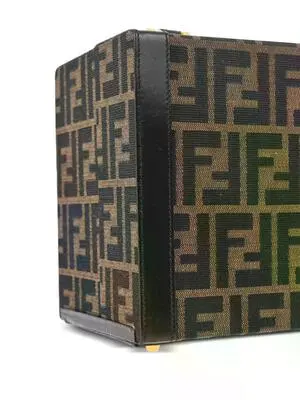 Fendi 1990-2000s Zucca Make-up Box