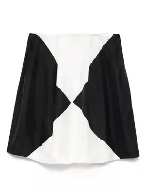 Saint Laurent 2000s Silk Mini Skirt