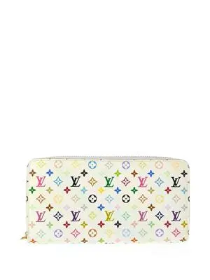 LOUIS VUITTON X Takashi Murakami 2012 Monogram Multicolour-canvas Wallet - White