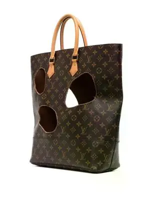 LOUIS VUITTON X Comme Des Garçons Monogram Hole Tote