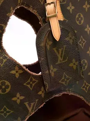LOUIS VUITTON X Comme Des Garçons Monogram Hole Tote