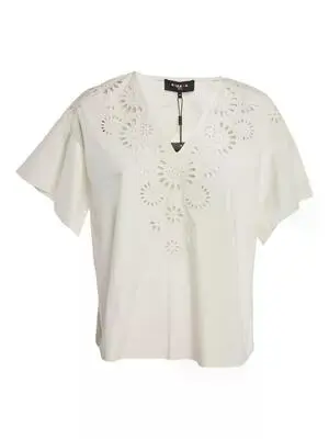 Paule Ka Broderie-anglaise Blouse