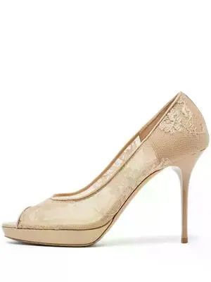 Jimmy Choo Floral Lace Pumps
