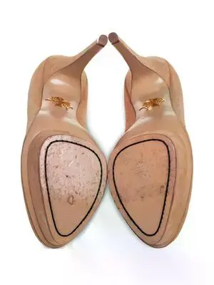 CHARLOTTE OLYMPIA 140mm Leather Heeled Pumps
