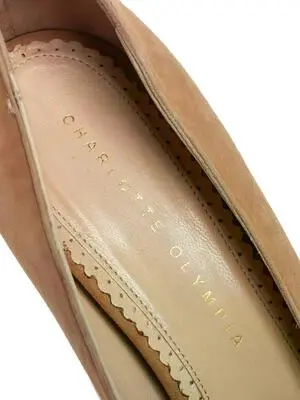 CHARLOTTE OLYMPIA 140mm Leather Heeled Pumps