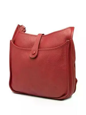 Hermès Togo Evelyne Iii 33 Crossbody Bag - Red