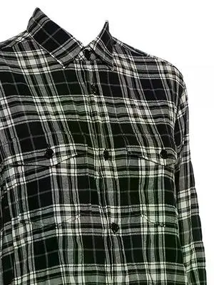 Saint Laurent Plaid Shirt