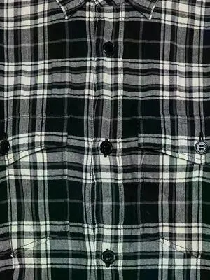 Saint Laurent Plaid Shirt