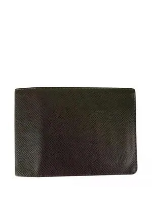 LOUIS VUITTON Leather Bi-fold Wallet - Brown