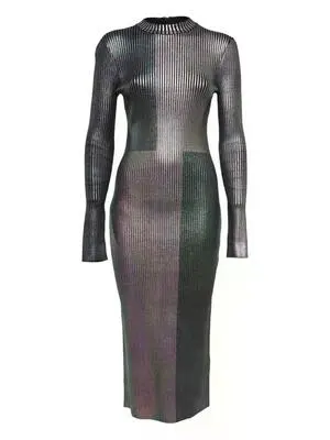 CHRISTOPHER KANE Ribbed Knit Midi Dress