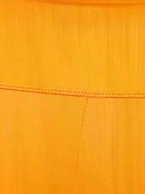 Palm Angels Pre-owned Striped High-waisted Leggings - Orange